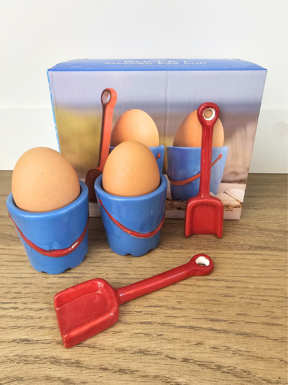 Ceramic Bucket Shaped Egg Cups and Spade Spoons – TheNorthumberlandCandleCompany