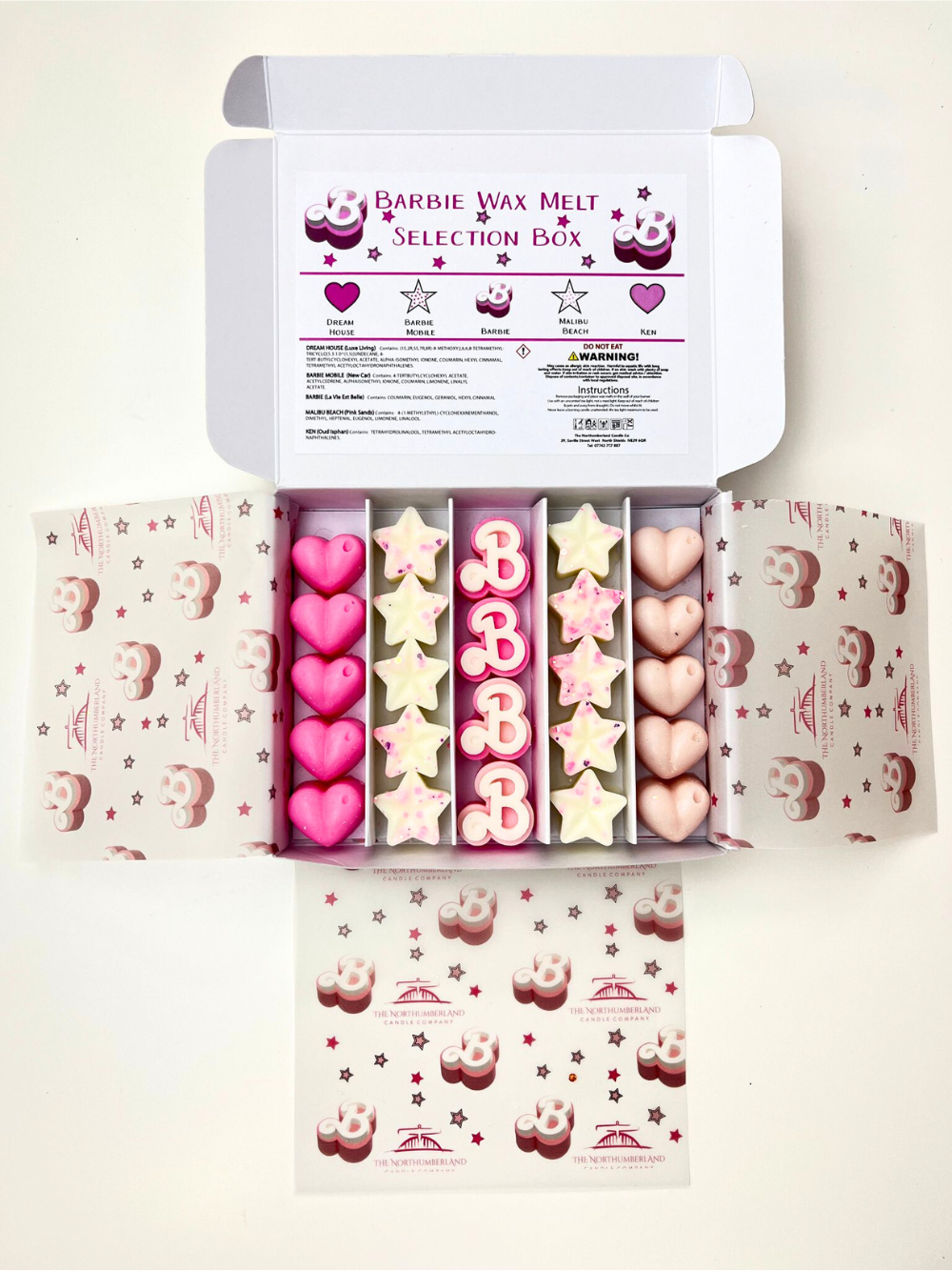 Barbie Wax Melt Selection Box – TheNorthumberlandCandleCompany